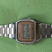 Casio Collection Unisex Adults Watch A158WEA-9EF: Amazon.co.uk: Watches