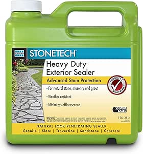 STONETECH Heavy Duty Exterior Sealer, 1 Gallon (3.8L) Bottle - Tile ...