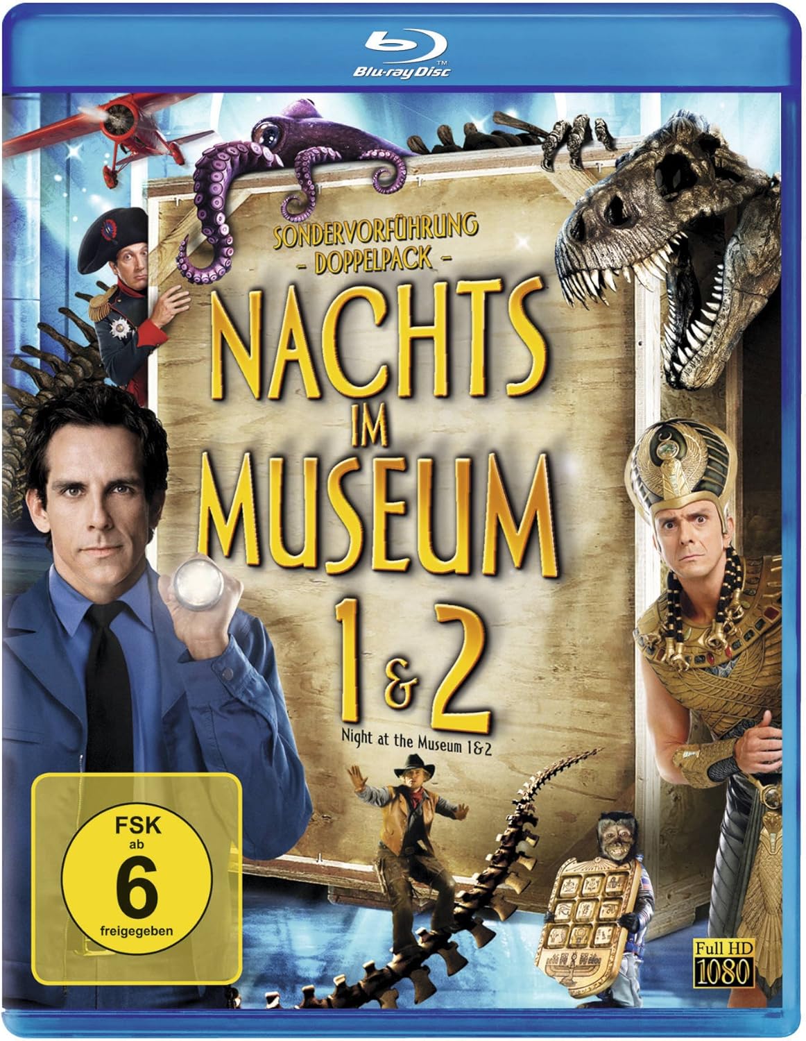 Nachts im Museum 1 + 2: Amazon.co.uk: DVD & Blu-ray