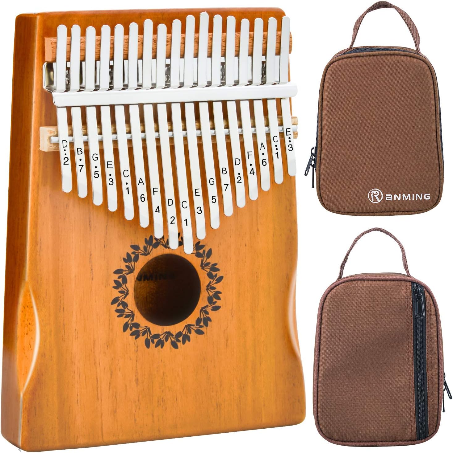 Amazon.com: RANMING Kalimba 17 Key Thumb Piano Kalimba Set with ...
