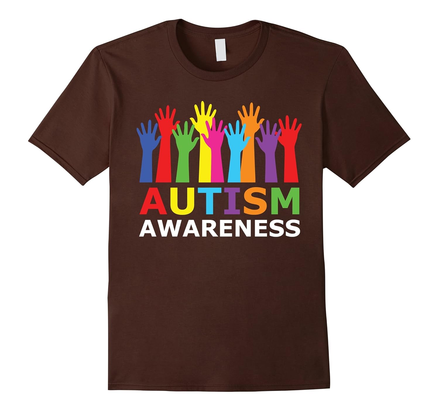 Autism Shirts – Autism Awareness Ribbon T-shirts MomDadKid-PL – Polozatee