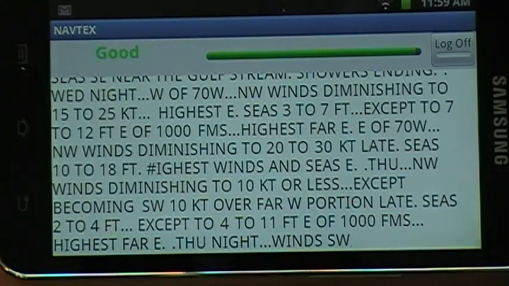 NAVTEX Decoder - App on the Amazon Appstore