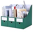 Amazon.com: komstuon Magazine File Holder(6 Pack), Cardboard Magazine ...