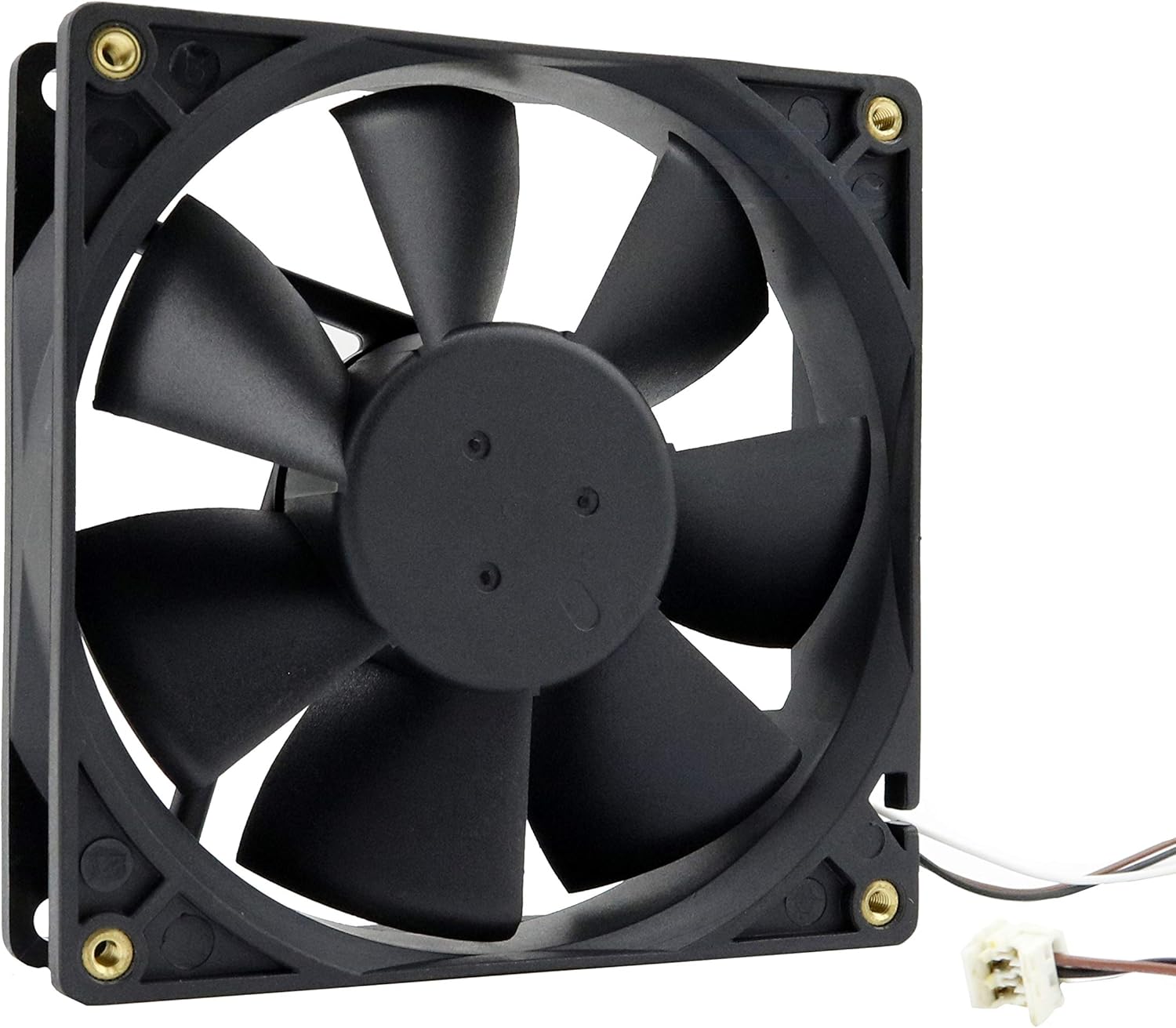 Delta Electronics Fan 92mm 92x92x25 AFB0912HH 12V 0.40A 3 Wires (+/-/s ...