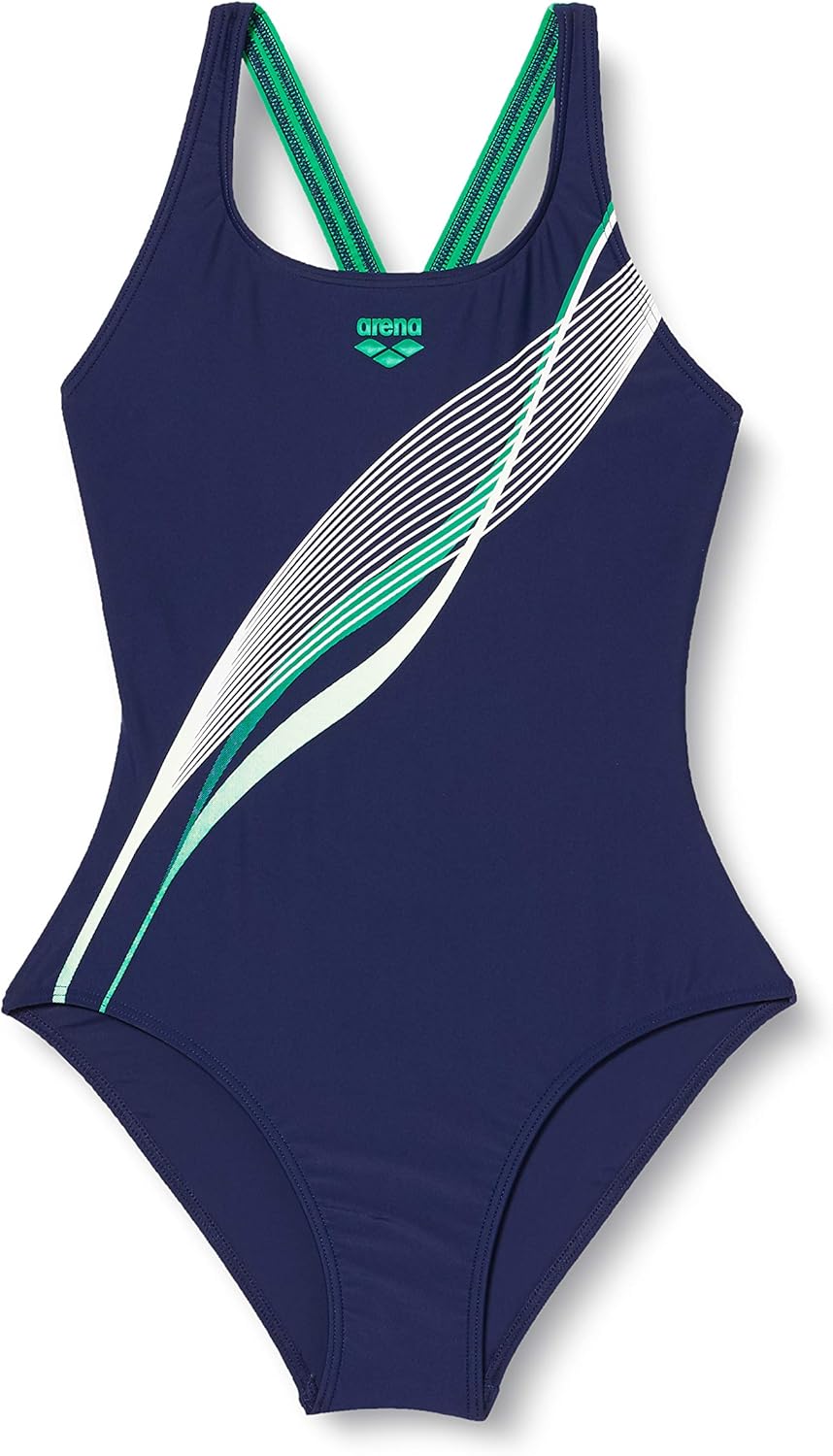 ARENA Damen Damen Sport Badeanzug Harmonious Bustier Badeanzug: Amazon ...