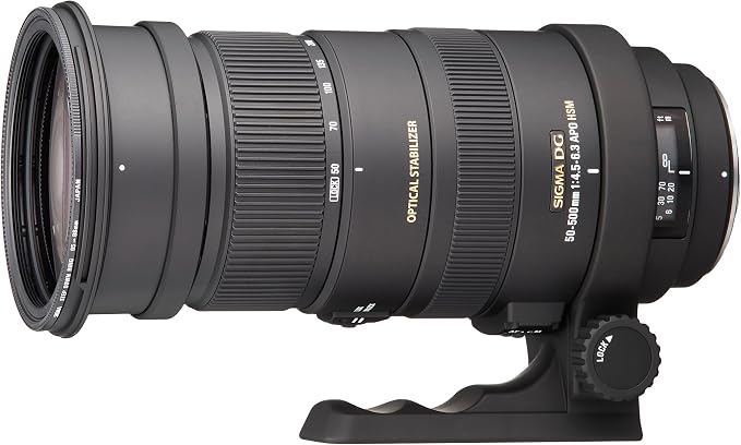 Sigma 50 500mm F 4 5 6 3 APO DG OS HSM SLD Ultra Telephoto Zoom Lens Sigma 50 500mm F 4 5 6 3 APO DG OS HSM SLD Ultra Telephoto Zoom Lens