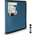 Amazon.com: Dunwell 11x14 Art Portfolio Binder - (Blue) Large Portfolio ...