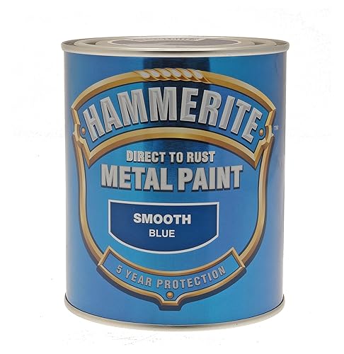 Hammerite ICI 5092938 750ml Metal Paint Hammered - Blue: Amazon.co.uk ...