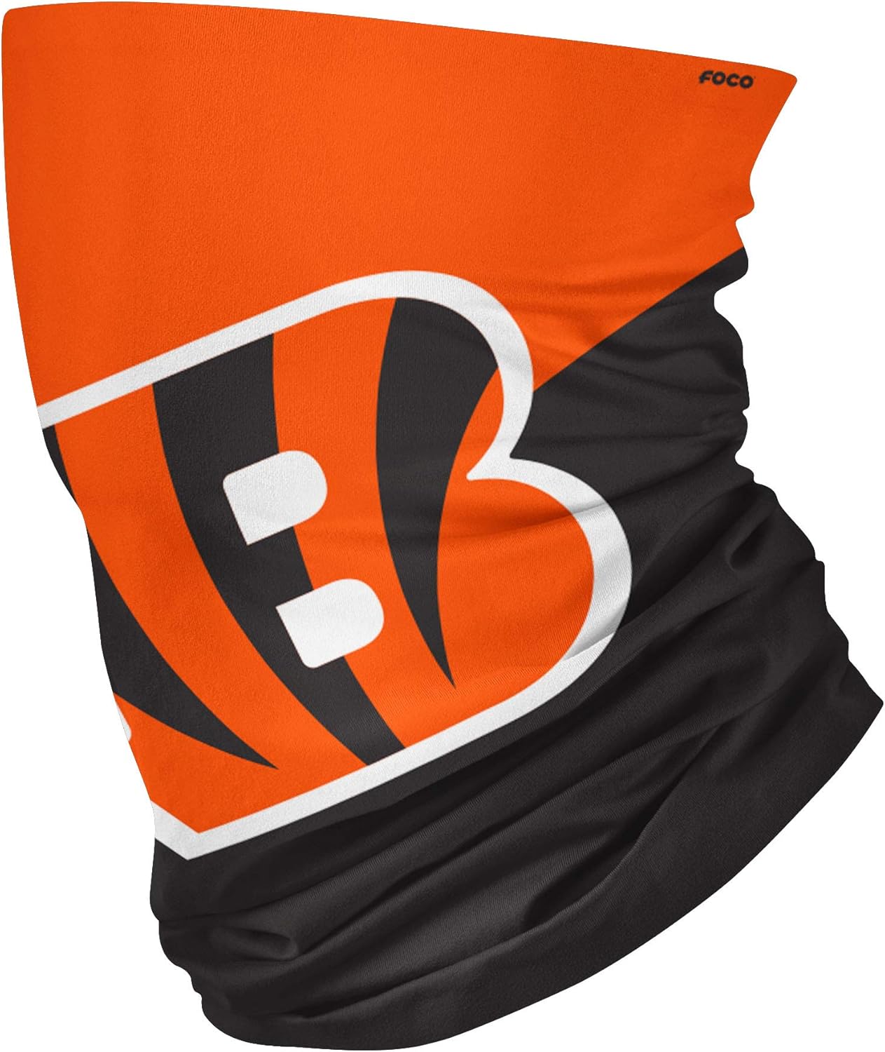 NFL Cincinnati Bengals Unisex Face Mask Gaiter Big Logo, Team Colors ...