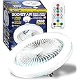 Amazon.com: Bell+Howell Socket Air Wireless Ceiling Fan with Remote ...