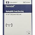 Amazon.com: Kendall Copa Hydrophilic Foam Dressing - 4x8" Box of 10 ...