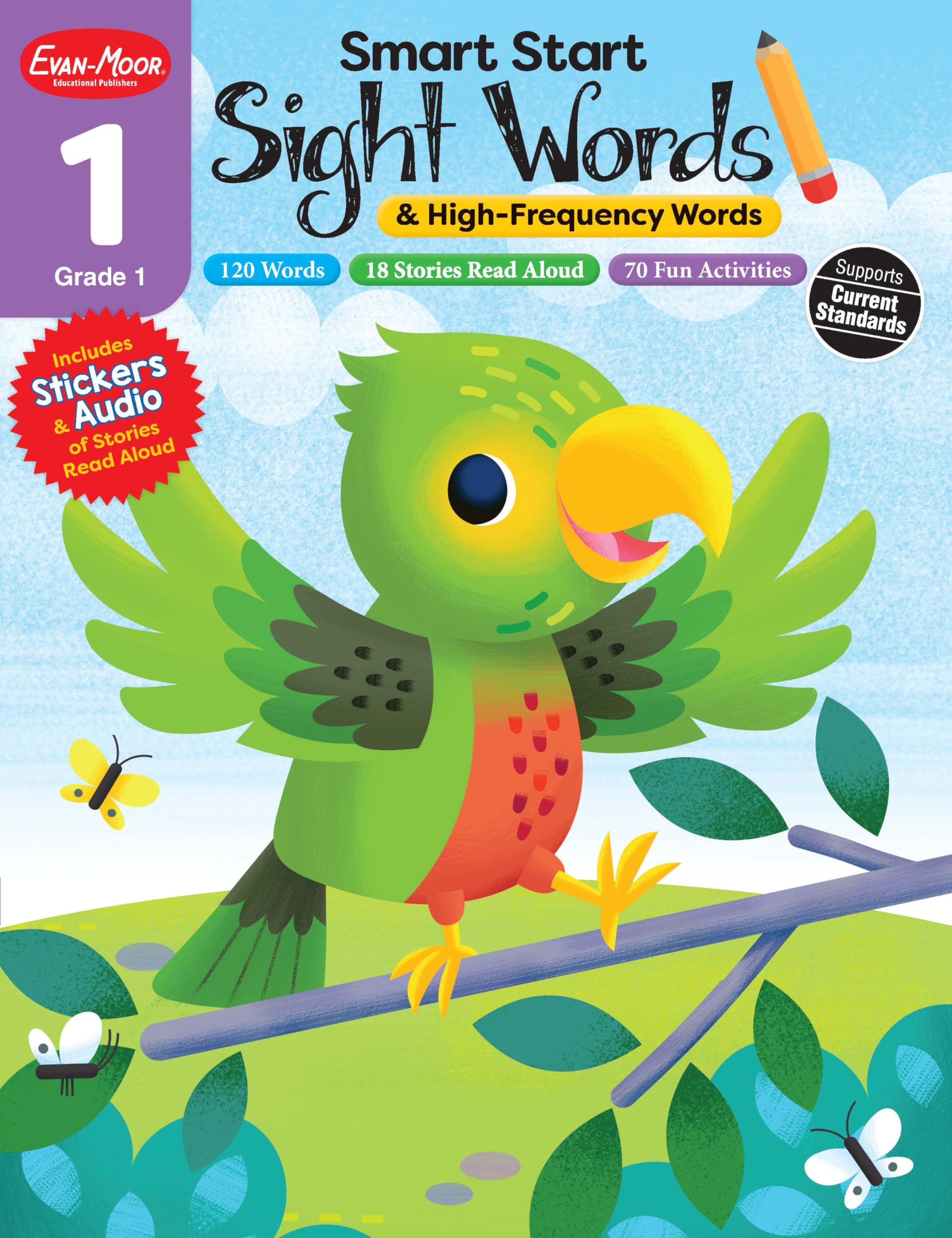 Mua Evan-Moor Smart Start Sight Words & High Frequency-Words, Grade 1 ...