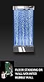 Sensory LED Bubble Wall - 4 Foot Tank Indoor Wall Mounted Water Feature ...