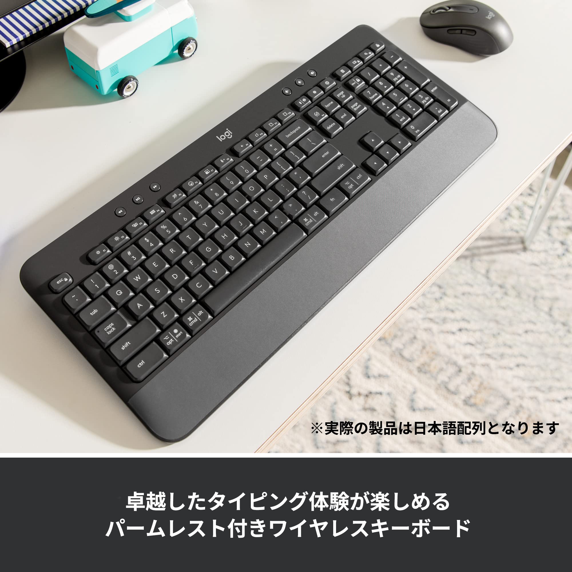 Mua Logitech K650GR Signature Wireless Keyboard, Palmrest, Thin, Anti ...