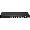 StarTech.com 8 Port 1U Rackmount USB KVM Switch Kit with OSD and Cables ...