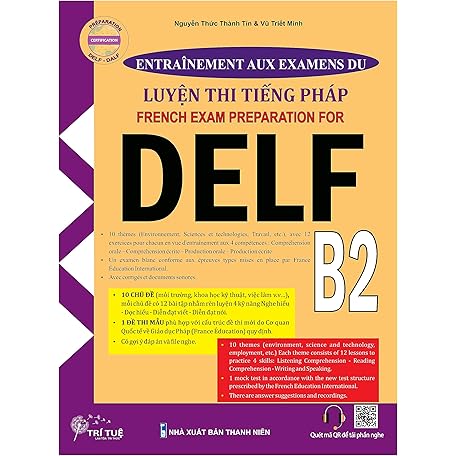 Mua Entranement aux examens du DELF B2 : French exam preparation for DELF B2 - C?m nang luy?n ...