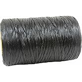 Amazon.com: Kulay Artificial Deer Sinew White Waxed Flat Polyester ...