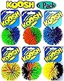 Amazon.com: Koosh Ball - Mondo Edition - New Larger 4" Size (Colors May ...