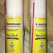 Amazon.com: Hurricaine Topical Anesthetic Spray 2 oz Wild Cherry (Pack ...