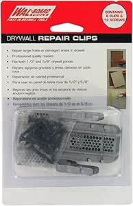 Walboard Tool 54-014 6 Count Drywall Repair Clips - Wall Spackles ...