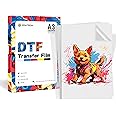Amazon.com: POLYTECH DTF Transfer Film - A3, 60 Sheets, 11X17'', PET Film Heat Transfer Paper ...