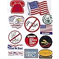 Amazon.com: 1 Set (12 pcs) Best of Union | Hard Hat Stickers : Arts ...