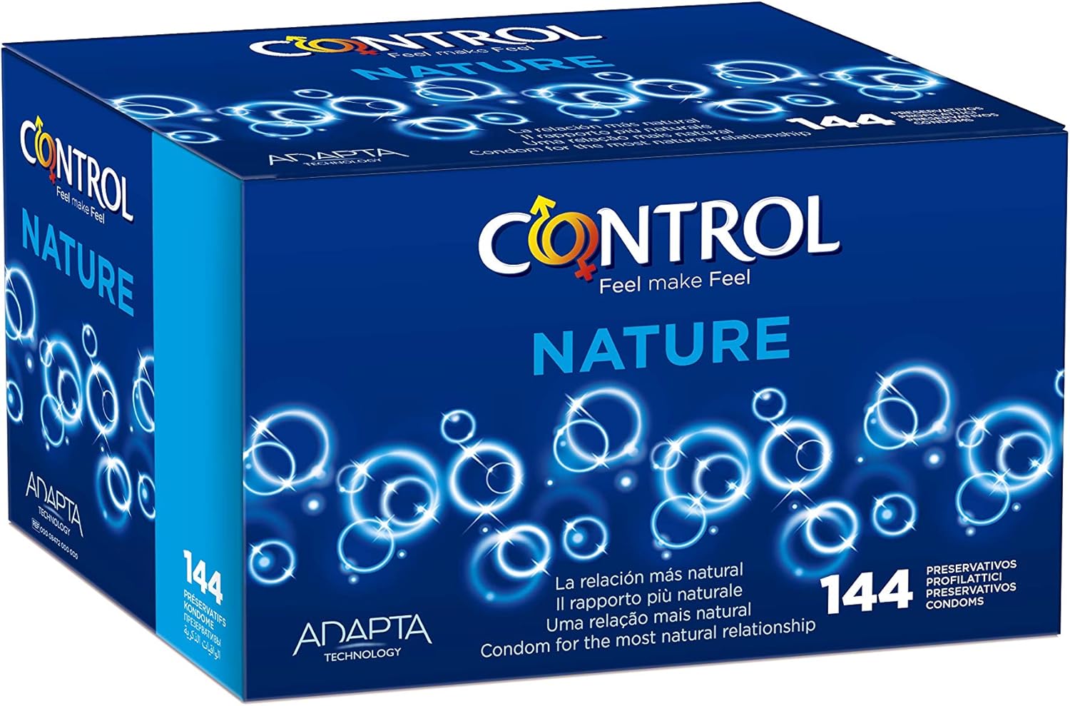 Control NATURE -144 Profilattici: Amazon.it: Salute e cura della persona