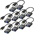 Amazon.com: Moread HDMI to VGA, 10 Pack, Uni-Directional Gold-Plated HDMI to VGA Adapter (Male ...