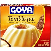 Amazon.com : Goya Foods Tembleque Coconut Flavored Pudding, 3.5 Ounce ...