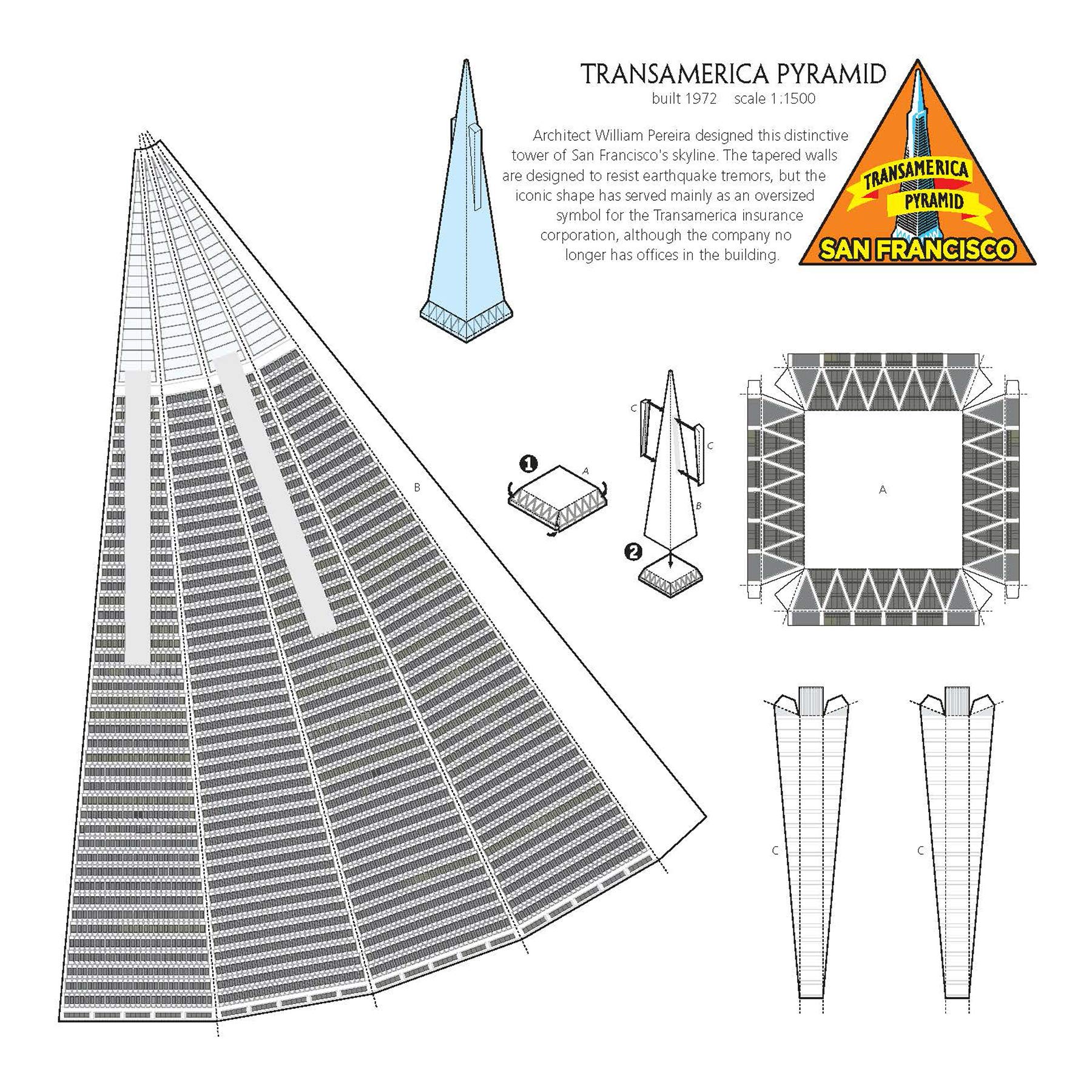 Mua American Landmarks: Miniature Models to Cut and Assemble (Dover ...