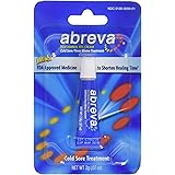 Amazon.com: Abreva Docosanol 10% Cream Pump, Treatment for Cold Sore ...
