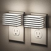 Aora Night Light, Plug-in Wall Mount with Dusk to Dawn Sensor, Set of 2 ...
