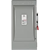 Siemens HF364R 200-Amp 3 Pole 600-volt 3 Wire Fused Heavy Duty Safety ...