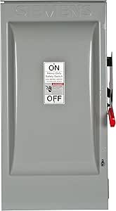 Amazon.com: Siemens HNF364R 200-Amp 3 Pole 600-volt 3 Wire Non-Fused ...