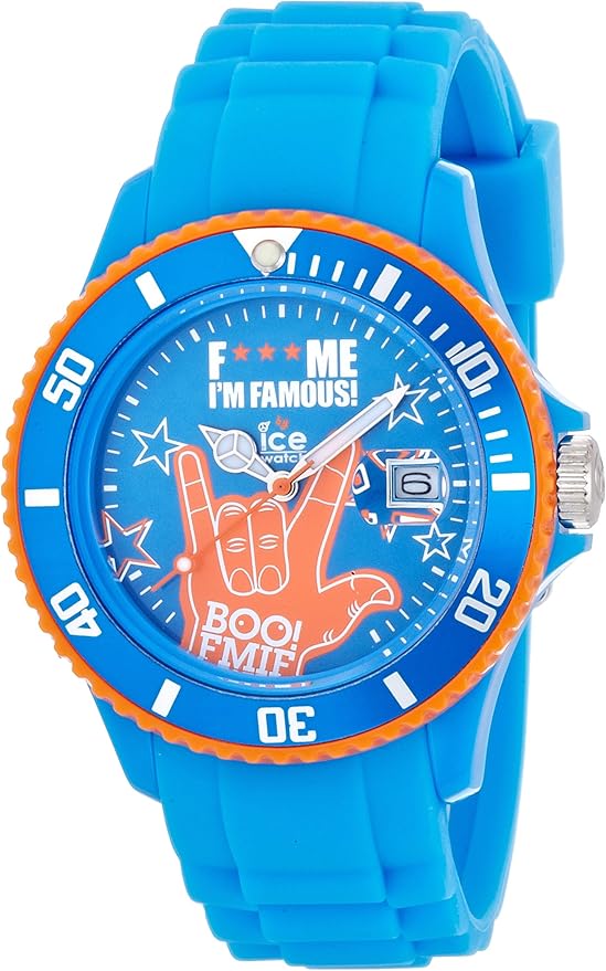 Ice-Watch F*** ME I M FAMOUS Blau boo unisex: Ice-Watch: Amazon.de: Uhren