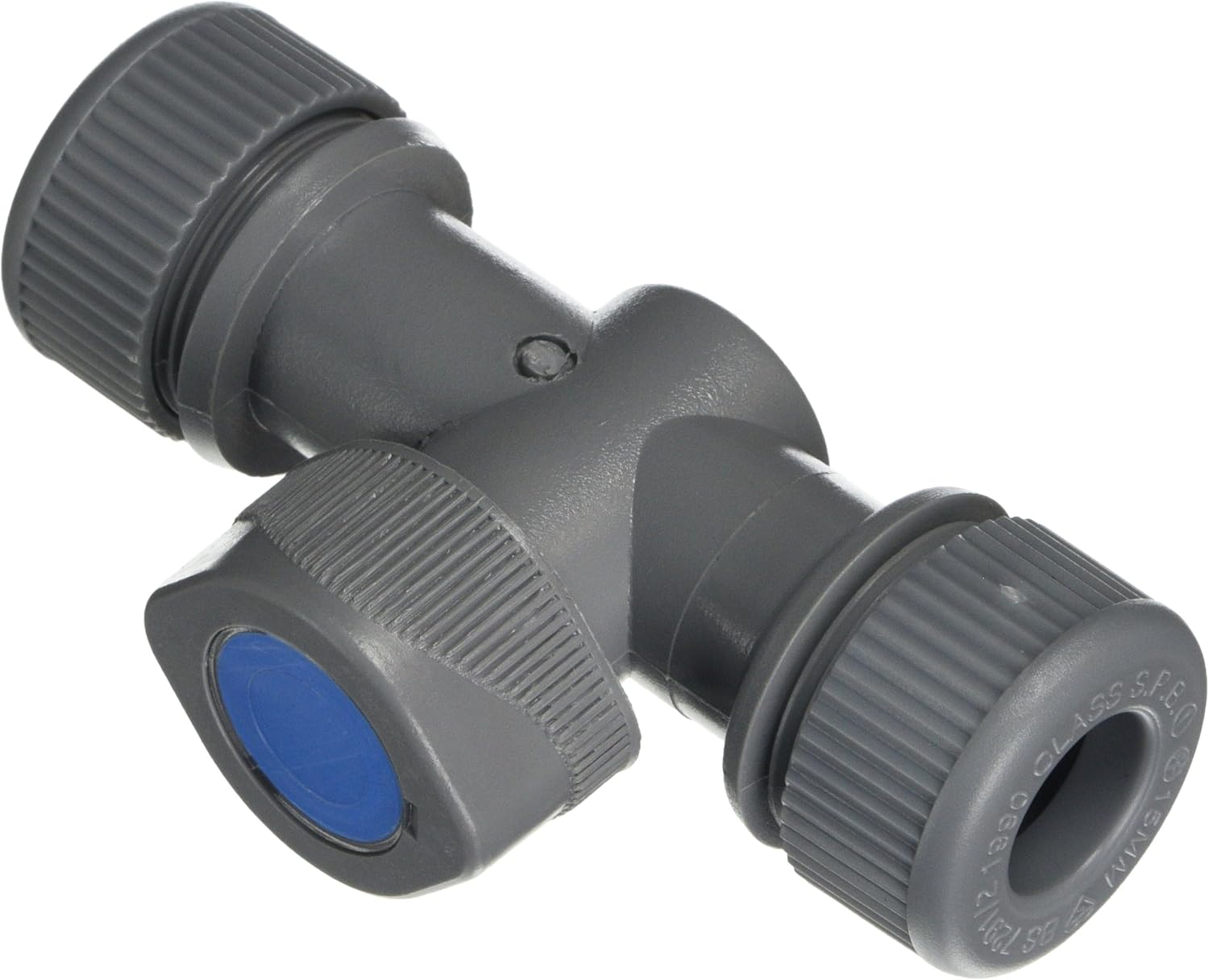 BS7291 Part 1 and 2 Push Fit Isolating Valve, Grey, 15 mm – BigaMart
