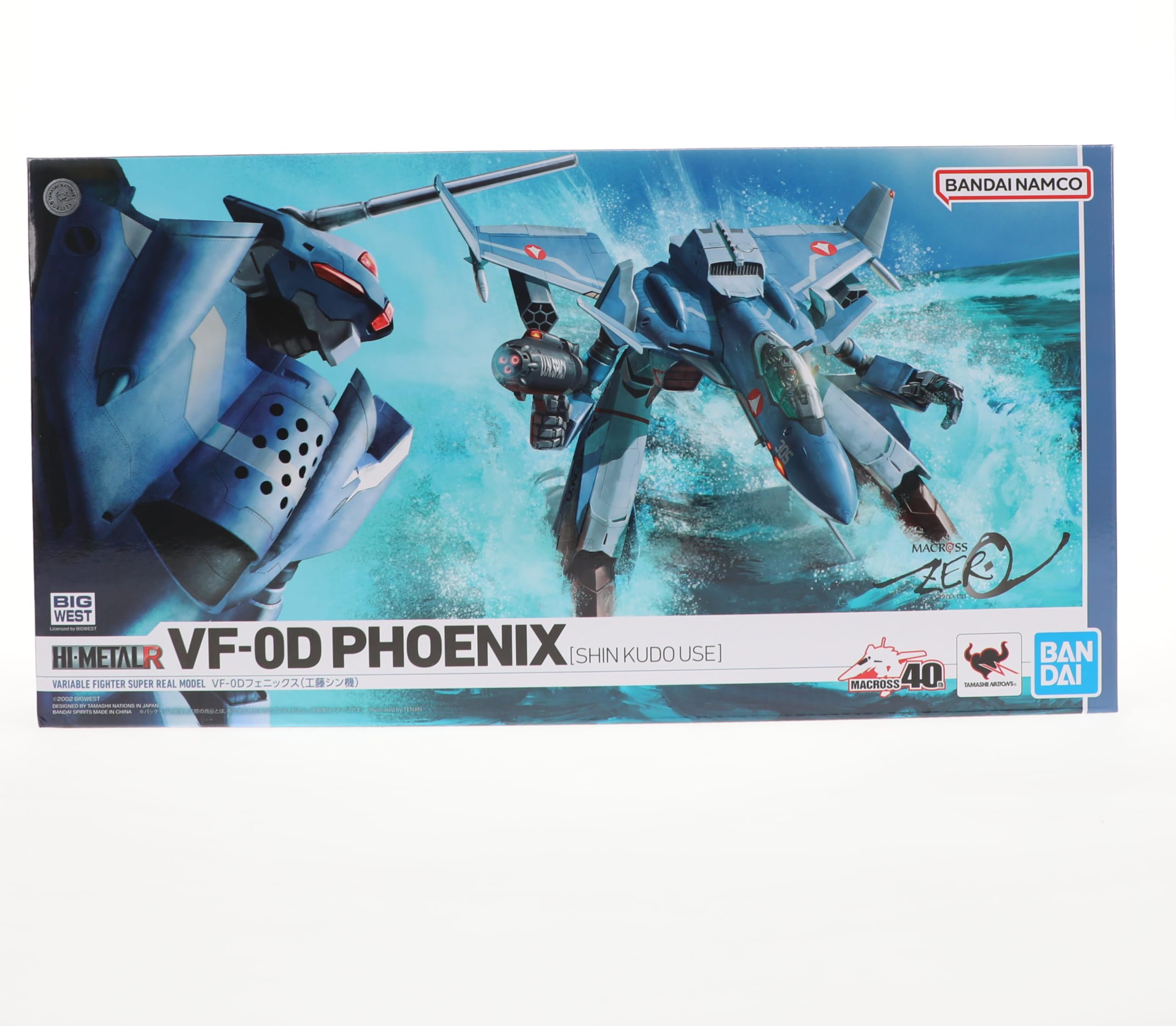 Mua Macross Zero - VF-0D Phoenix (Shin Kudo Use), Bandai Spirits Hi-Metal R Figure trên Amazon ...
