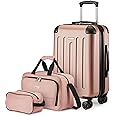 Amazon.com | Amazon Basics 3-Piece Luggage Set, Including Carry-On ...