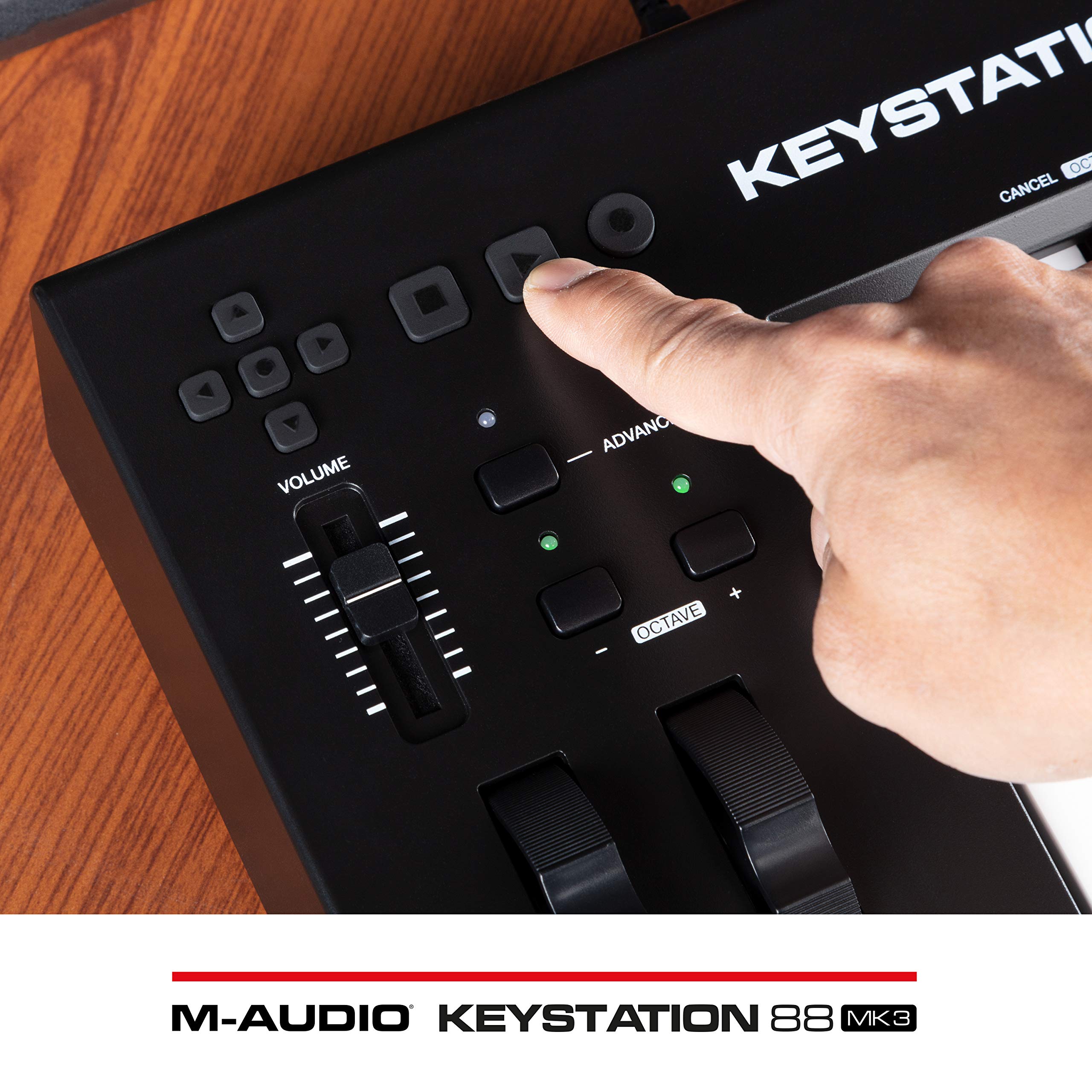 M-Audio Keystation 88 MK3 – 88 Key Semi Weighted MIDI Keyboard ...