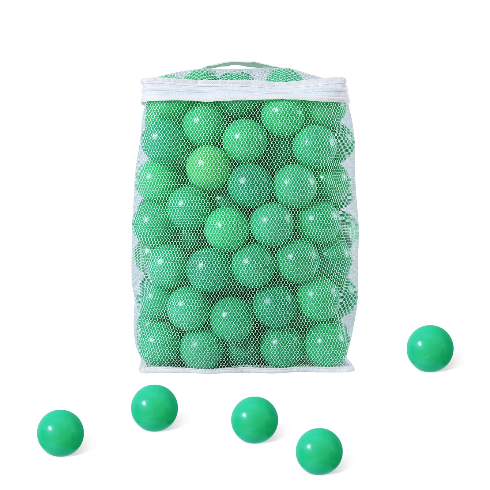 GUESVOT Ball Pit Balls for Kids, Plastic Refill 2.2 Inch Balls, 100 ...