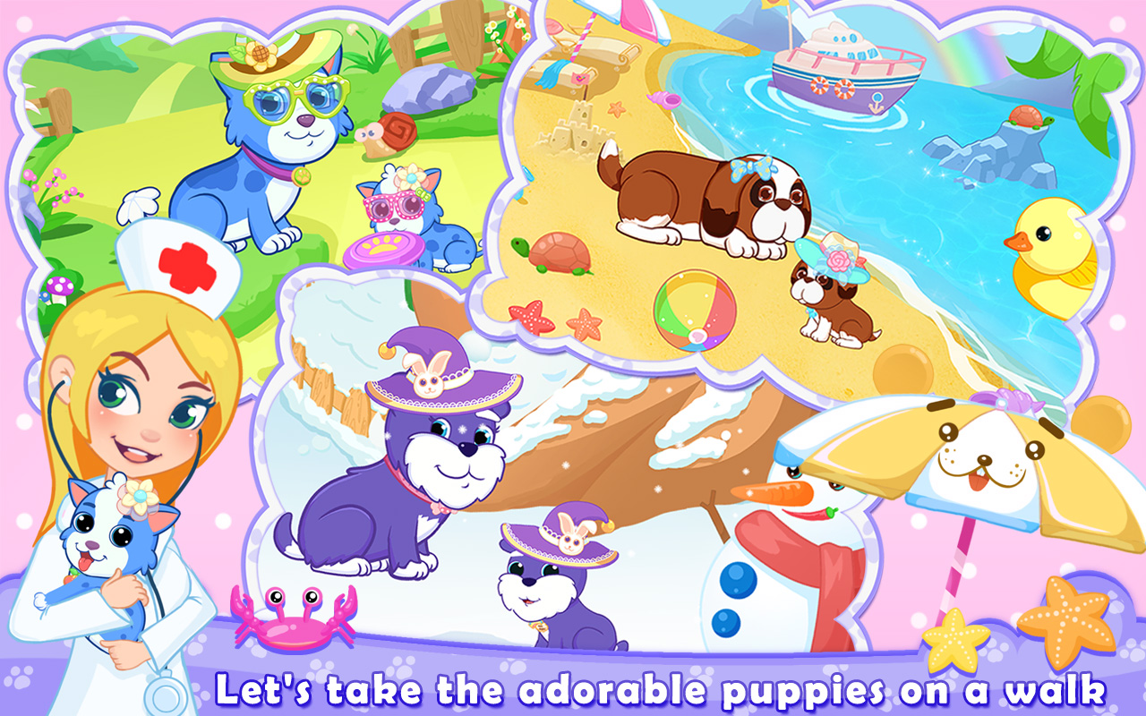 My Newborn Baby Pet - Puppy's Care:Amazon.co.jp:Appstore for Android