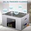 Olenyer Dual Frequency Ultrasonic Jewelry Cleaner Machine 22L lab ...