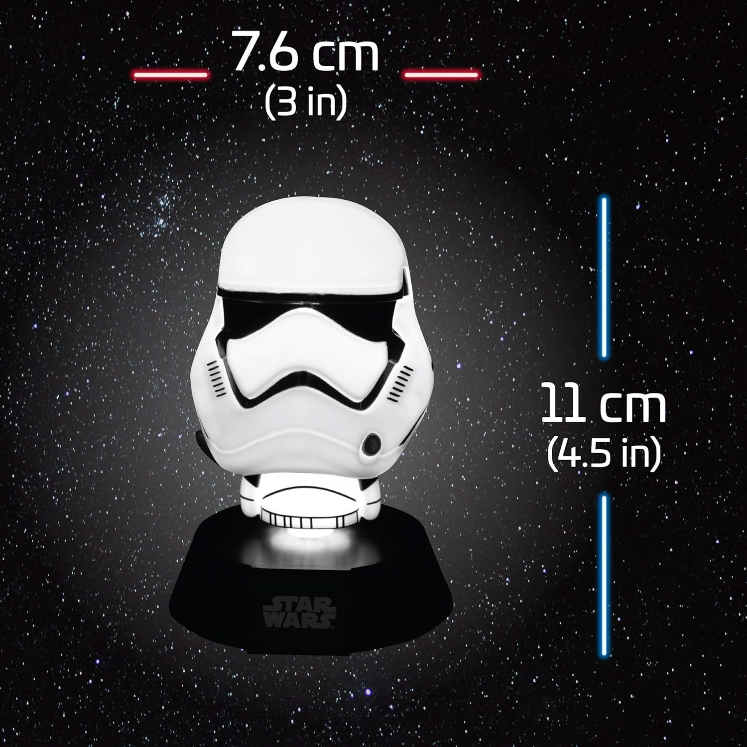 First Order Stormtrooper Icon Light – Officially Licensed Disney Star ...