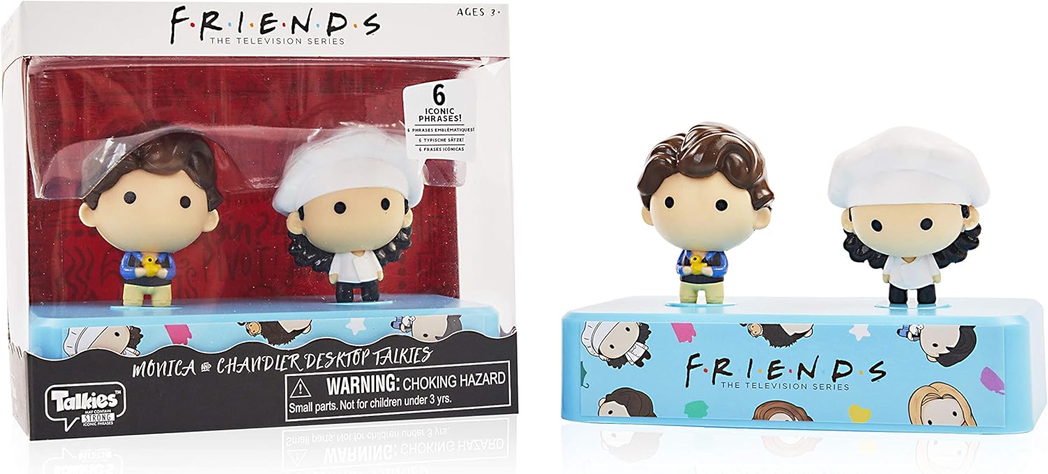 FRIENDS Talkies Twin Pack – Chandler & Monica Desktop Collectable ...