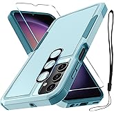 Amazon.com: LEXNEC Designed for Samsung Galaxy A15 5G Case with Tempered Glass Screen Protector ...