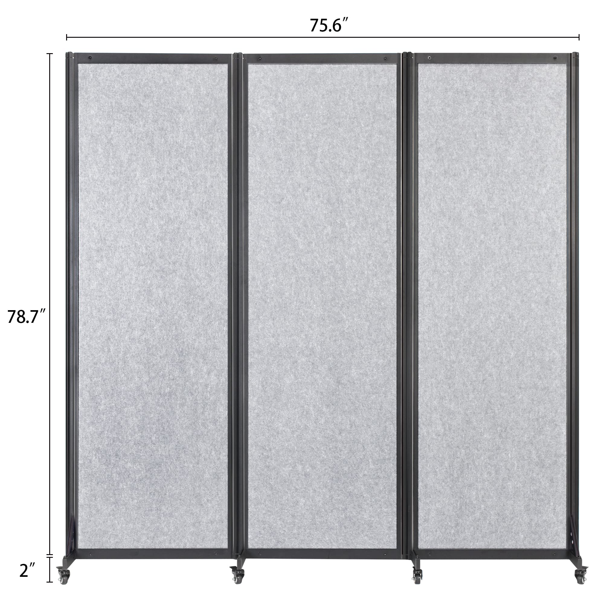 Mua Artigwall Aluminum Alloy Room Divider 180 Portable Wall Partition ...