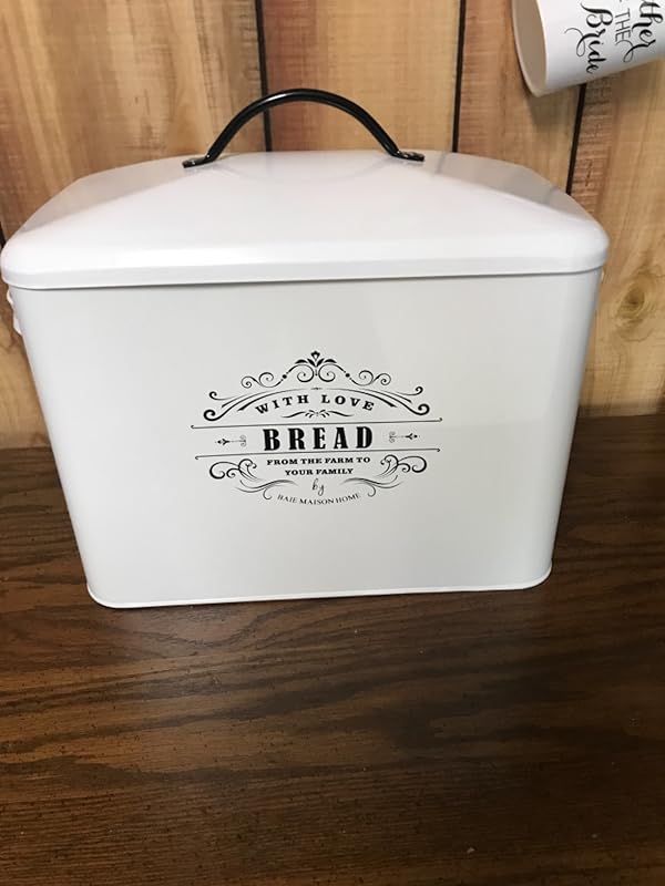 Provence Large Farmhouse Bread Box - Baie Maison