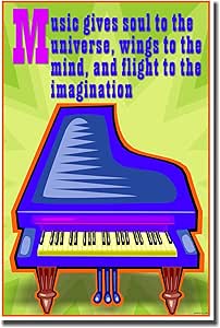 Amazon.com: Music Gives Soul to the Universe, Wings to the Mind and ...