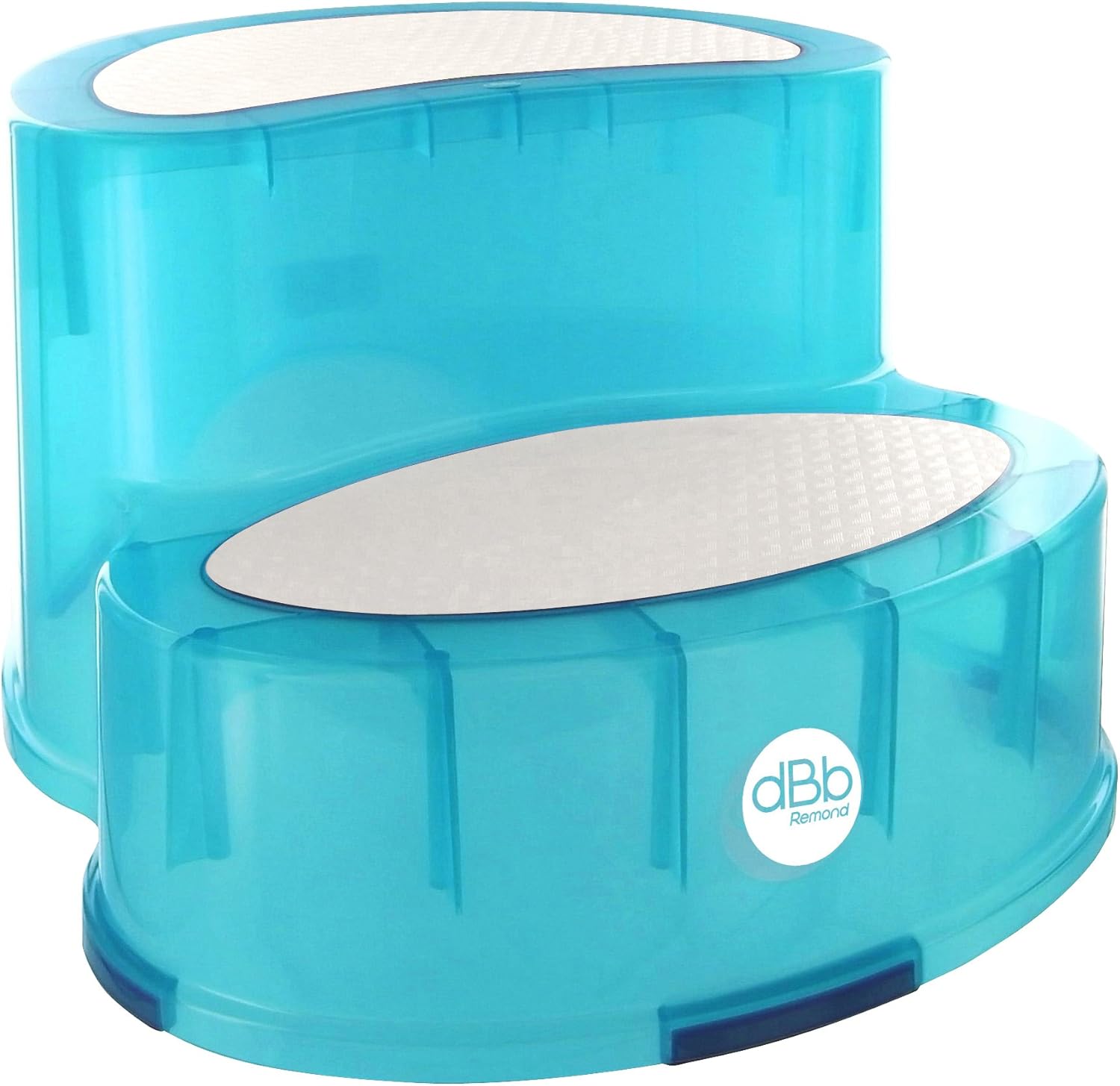 Anti-Slip Step Stool, Translucent Turquoise – BigaMart