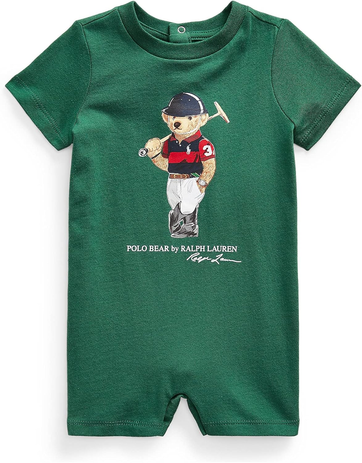 Polo Ralph Lauren Bebé Niño Polo Oso Algodón Interlock Short Tall ...